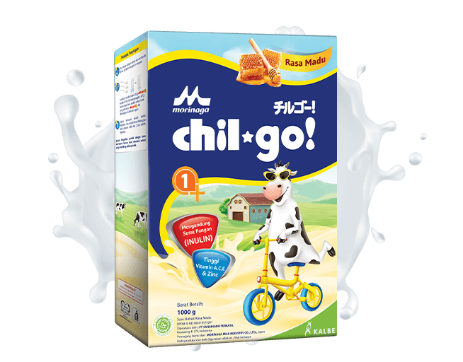Morinaga Chil*Go! Susu Cair Steril untuk Anak 1-12 Tahun