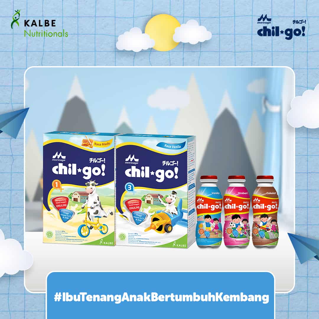 Ketahui Perbedaan Susu Chil Kid dan Chil*Go! Bubuk