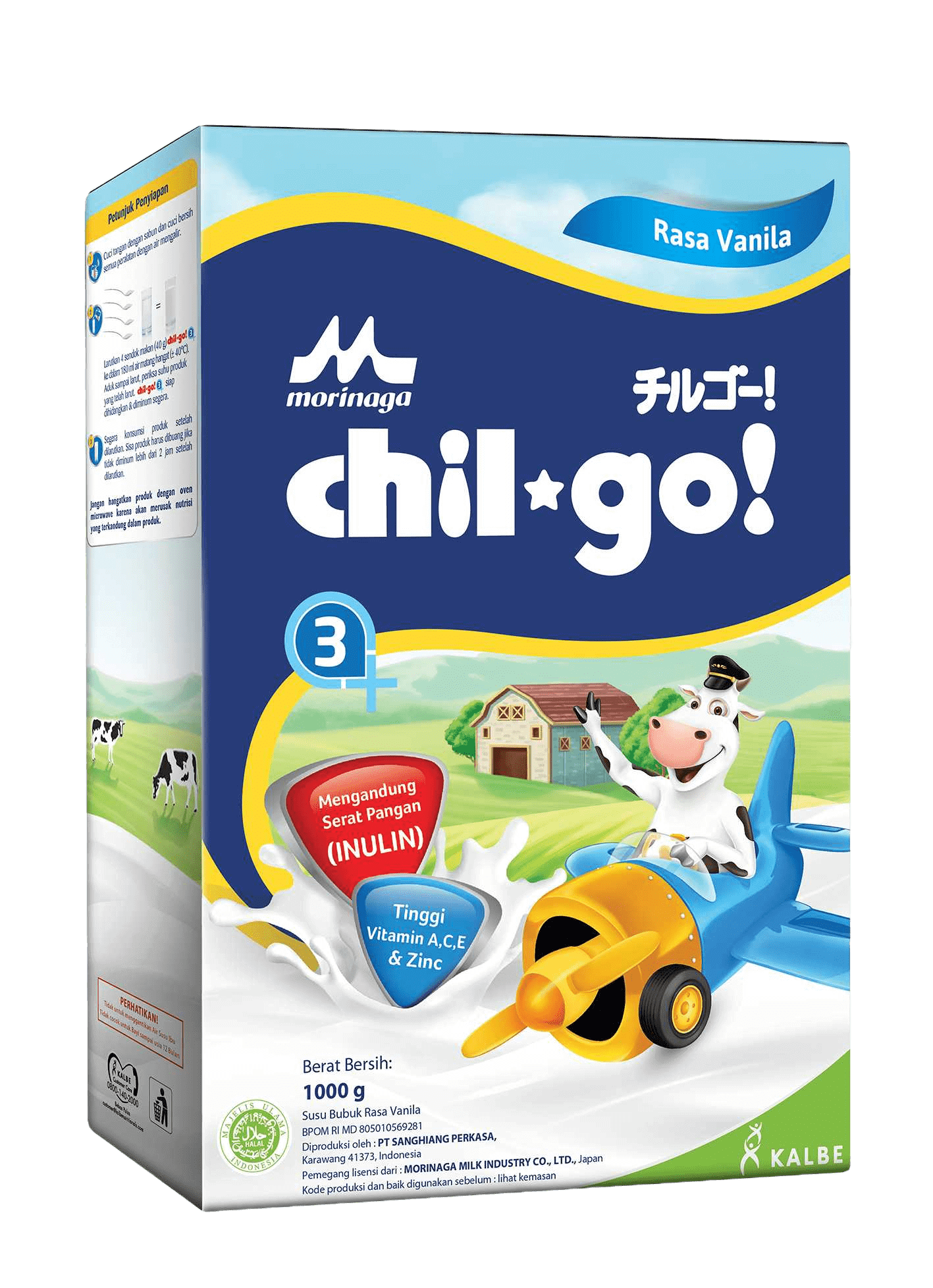 Morinaga Chil*Go! 3+ untuk Anak Usia 3-7 Tahun