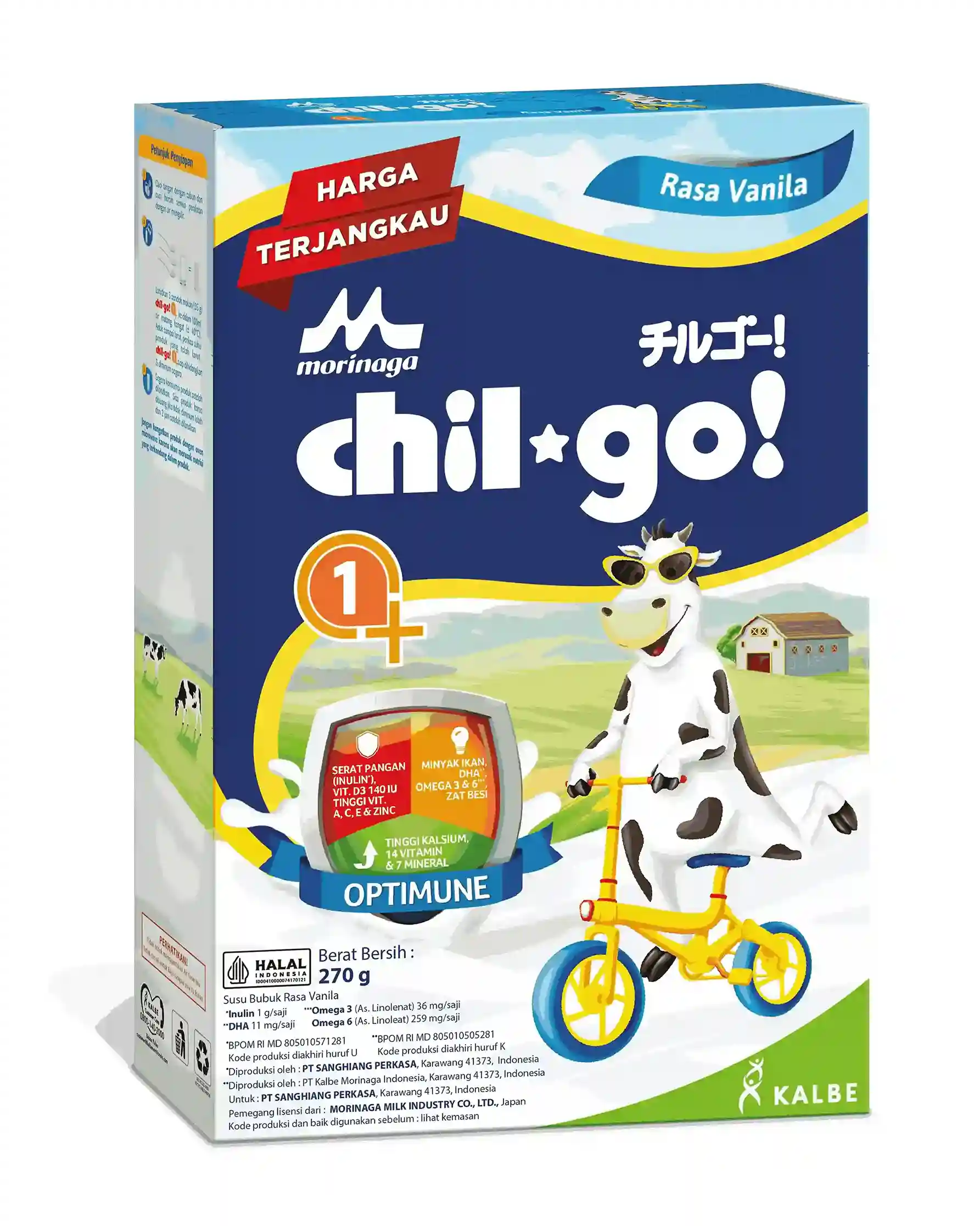 Morinaga Chil*Go! 1+ Nutrisi Optimal untuk Anak 1-3 Tahun
