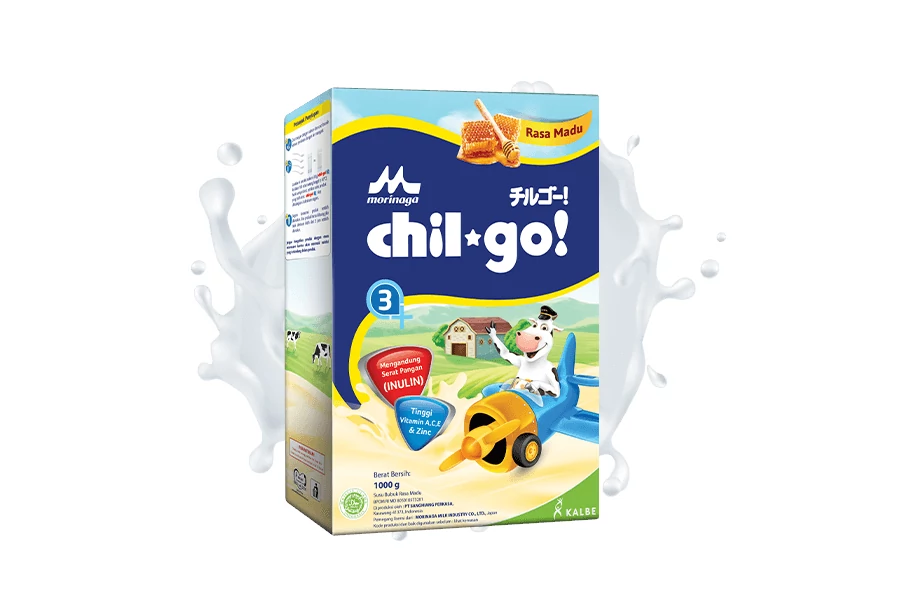 Morinaga Chil*Go!, Susu Pertumbuhan Produksi Indonesia