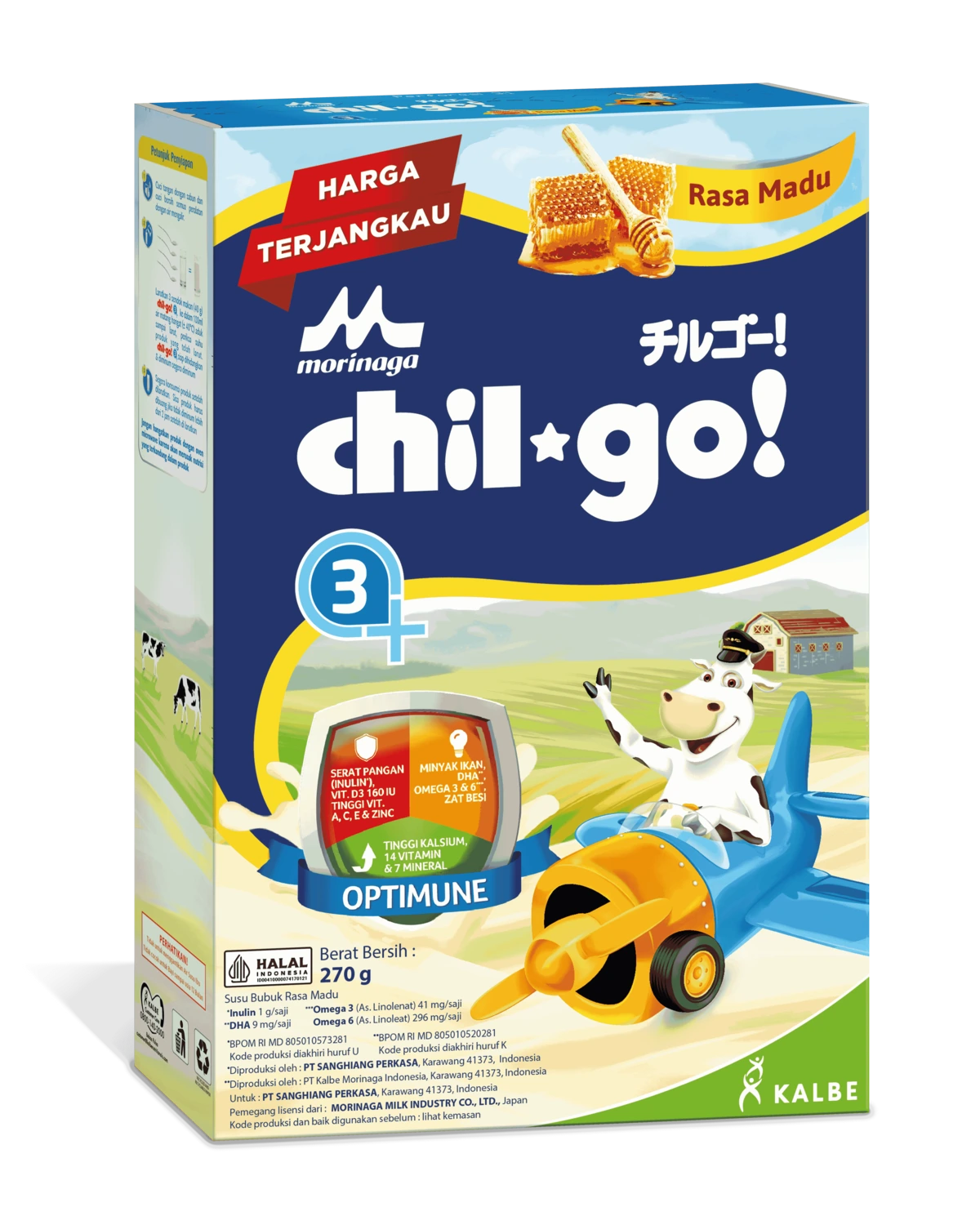 Morinaga Chil*Go! 3+ Nutrisi Lengkap untuk Anak 3-12 Tahun